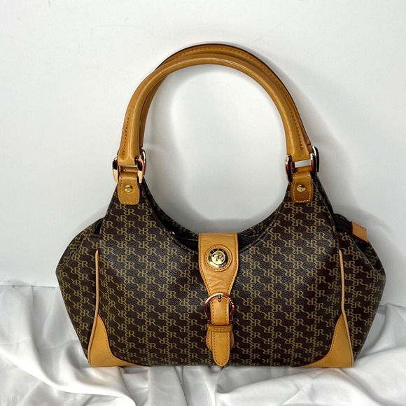 Rioni | Bags | Rioni Leather Italian Purse Italia Medium Brown Satchel ...